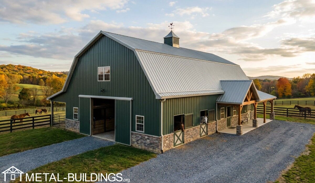 Horse Barn Metal Building: Complete Cost Guide 2026