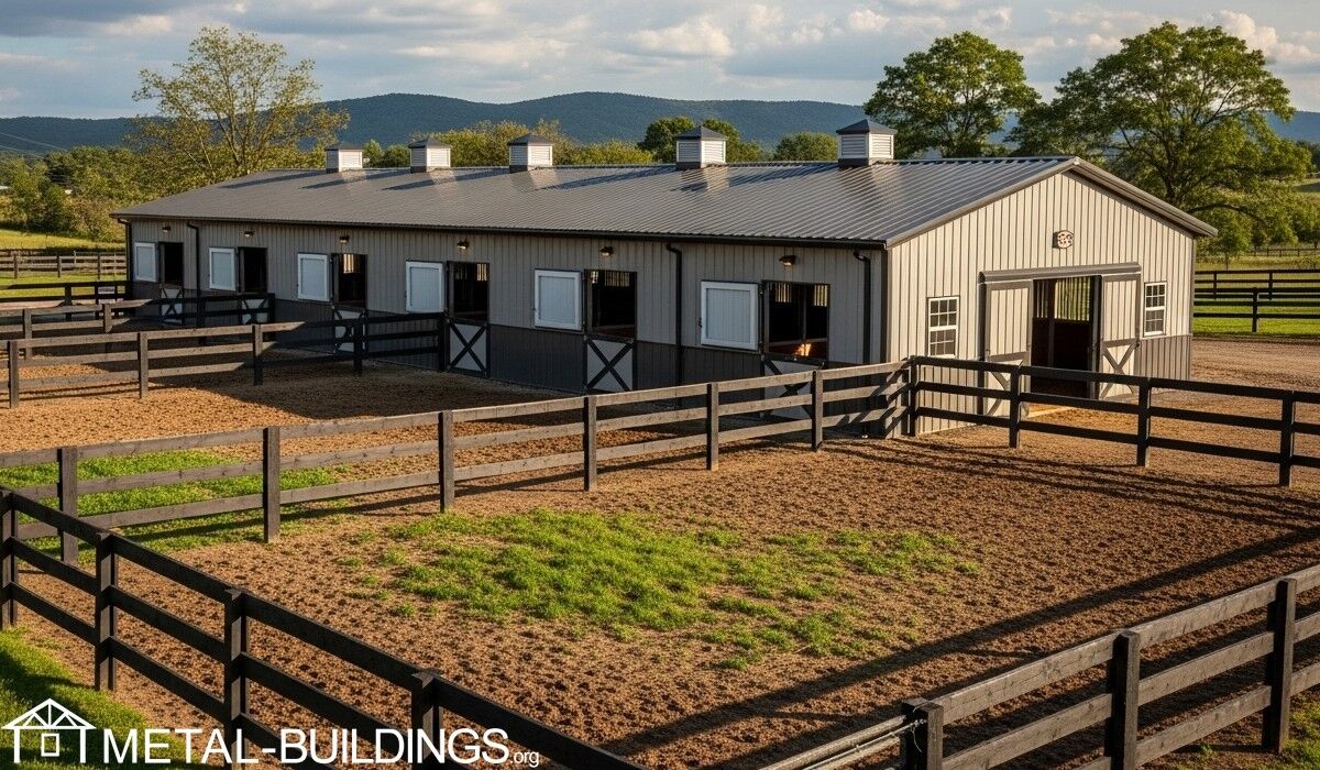 Horse Barn Metal Building: Complete Cost Guide 2026