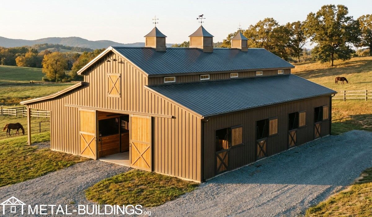 Horse Barn Metal Building: Complete Cost Guide 2026